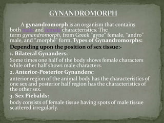 sex determination | PPTX