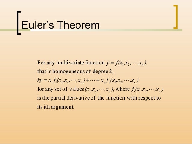 euler's theorem euler's theorem