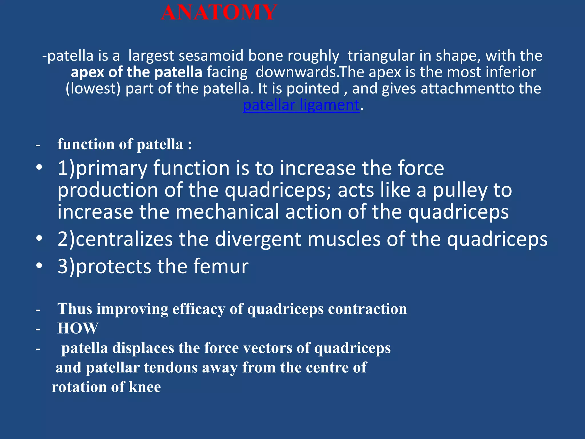 Patella dislocation by DR.NAVEEN RATHOR | PPTX