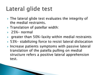 PATELLA DISLOCATION (1).pptx. . | PPTX