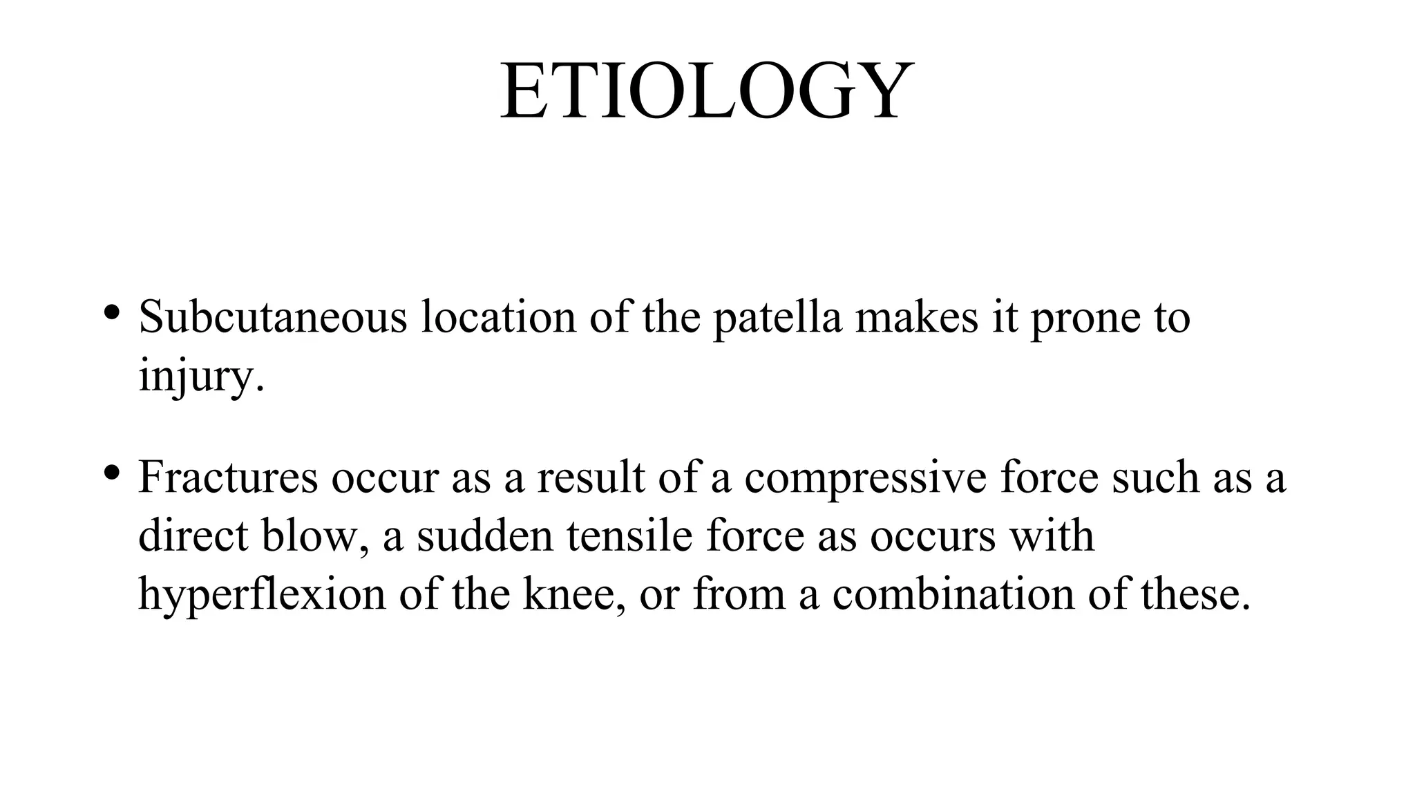 Patella fracture and tibial condyle fracture | PPTX