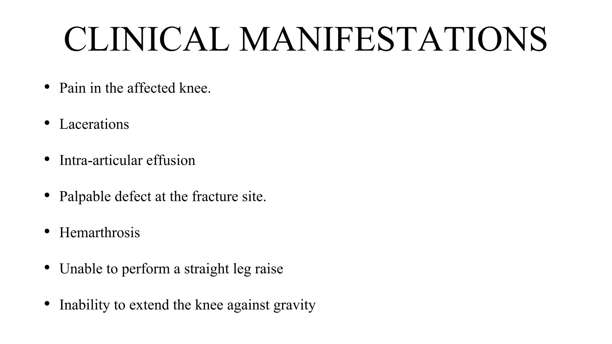 Patella fracture and tibial condyle fracture | PPTX