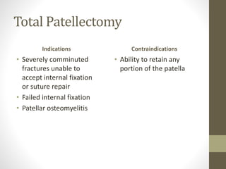 Patella fractures seminar mukul 11.06.2018