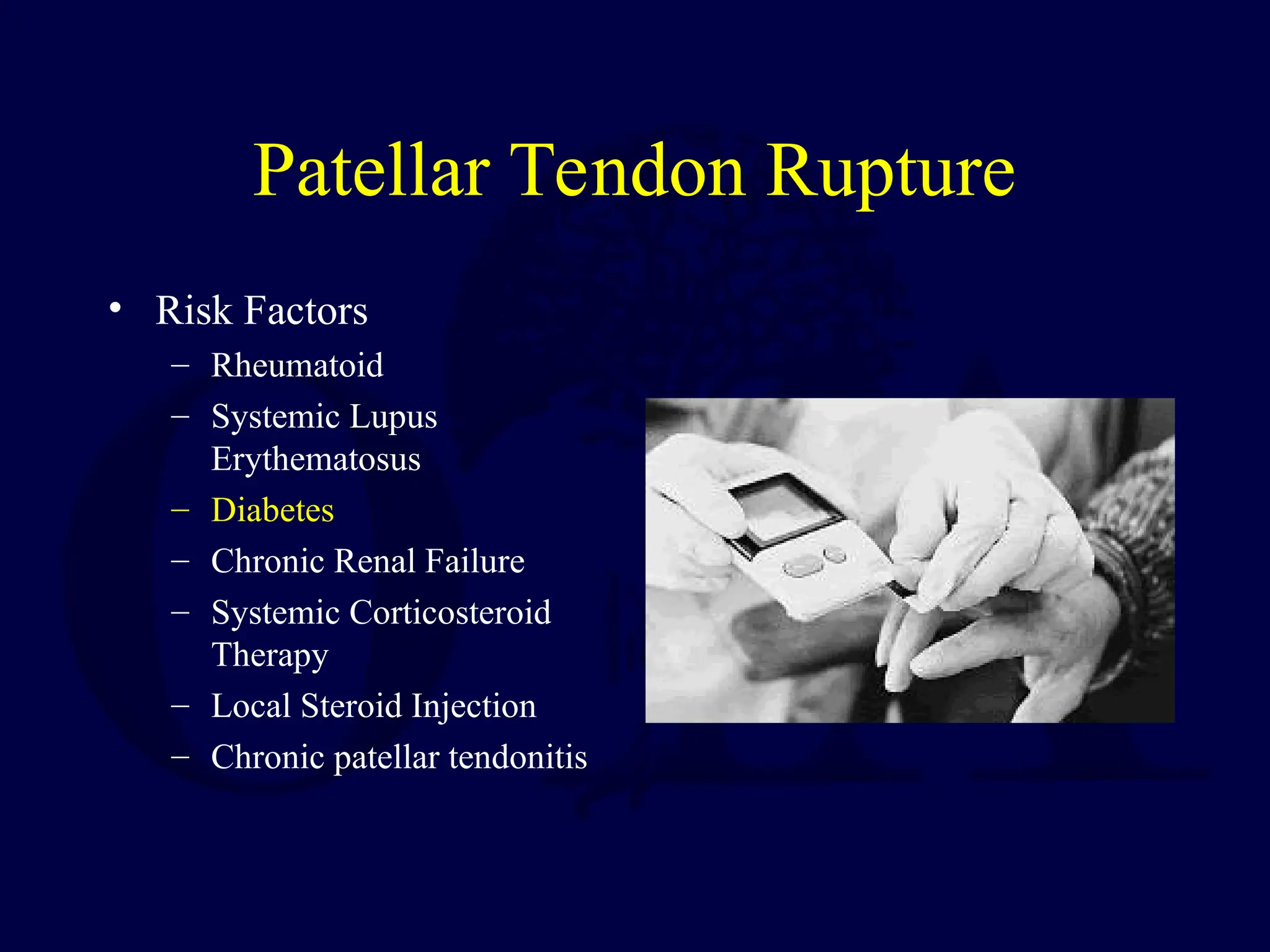 Patella Fractures & Extensor Mechanism Injuries.ppt