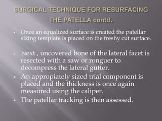 Patella in total knee arthroplasty to resurface or not is the question ...