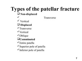 Patellar Anatomy , deformity and management .ppt