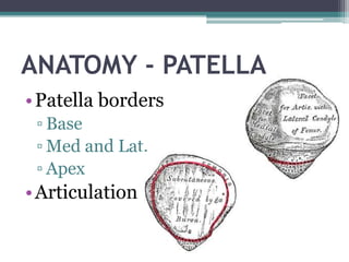 Patellar fracture powerpoint | PPTX