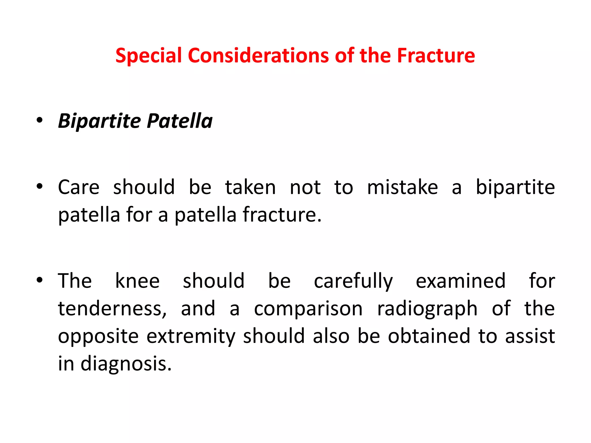 Patellar fractures & Physiotherapy | PPTX