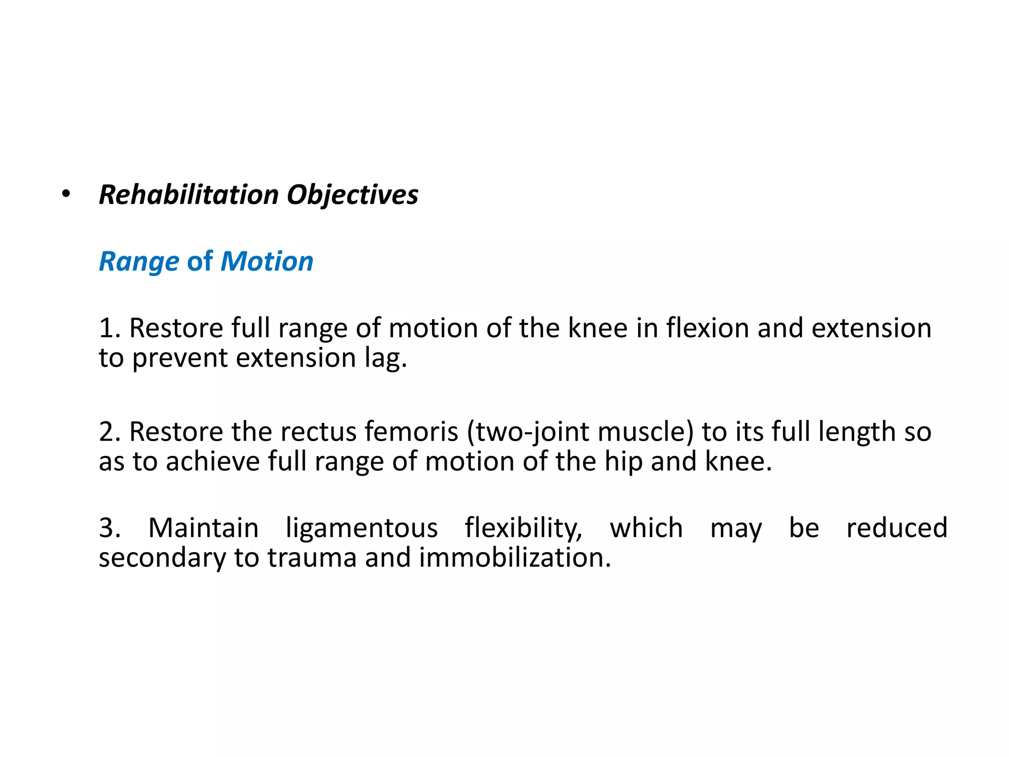 Patellar fractures & Physiotherapy | PPTX