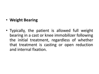 Patellar fractures & Physiotherapy | PPTX