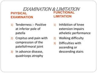 Patellar tendinopathy | PPTX