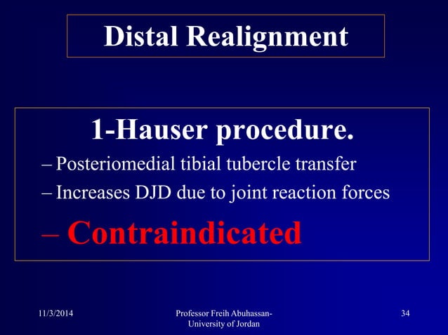 Patellofemoral disease | PPT