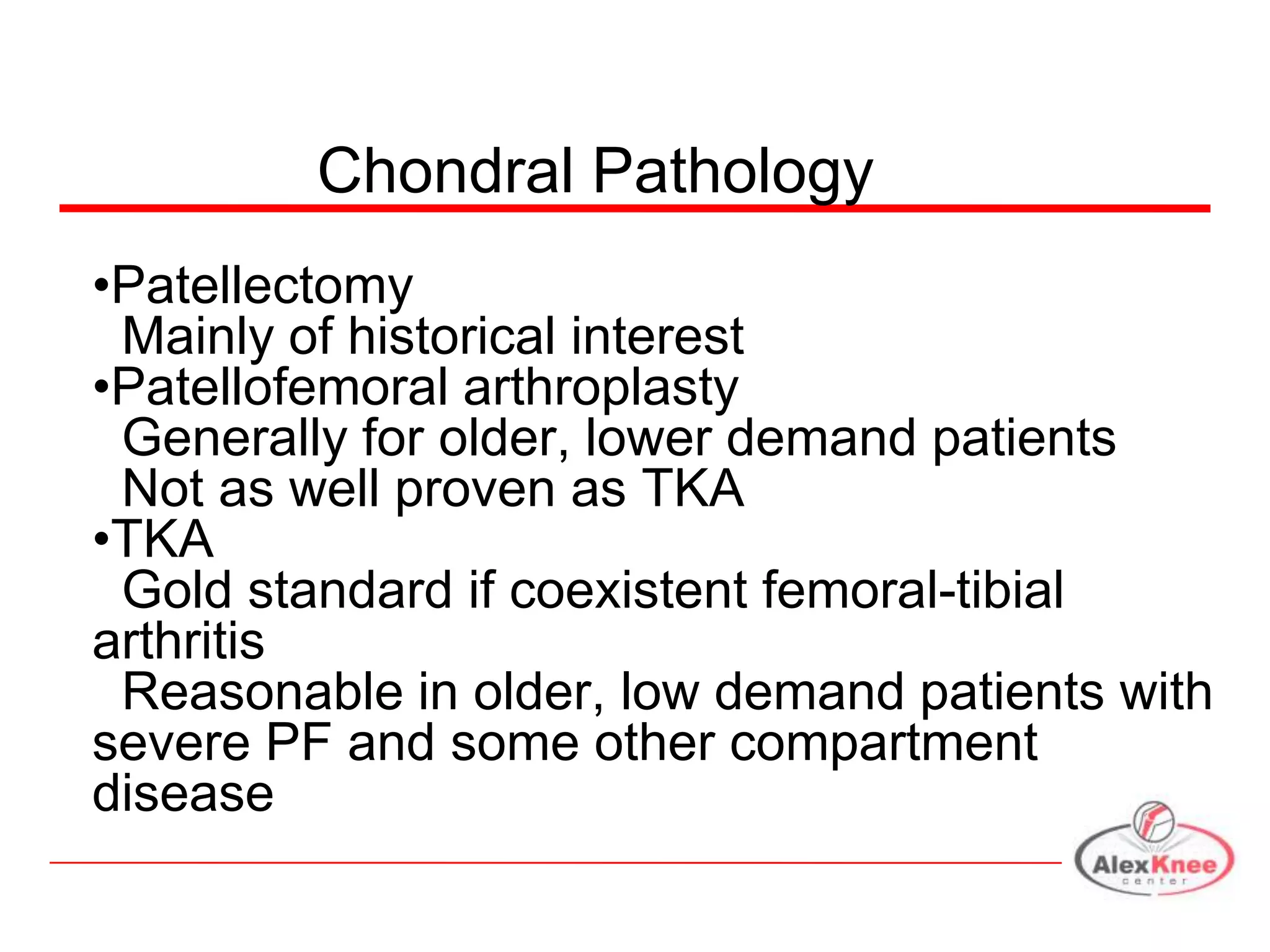 Patellofemoral disorders | PPTX