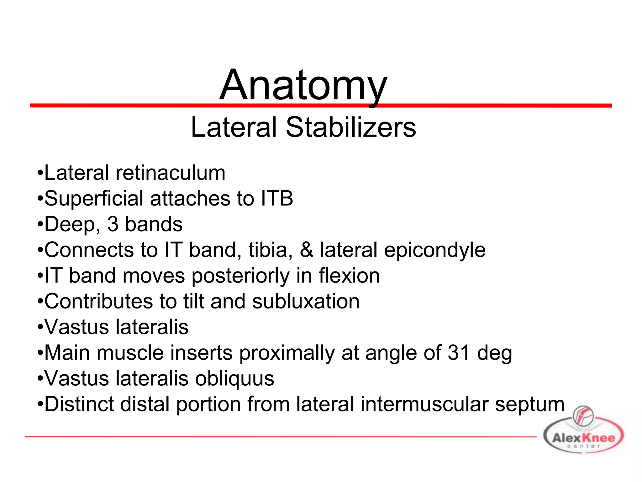 Patellofemoral disorders | PPTX