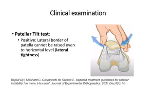 patellofemoral instability.pptx
