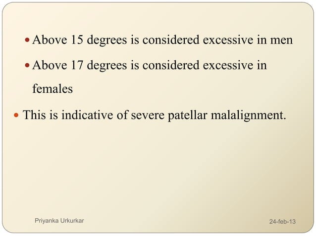 Patellofemoral pain syndrome (pfps) | PPTX | Death, Injury, or Military ...