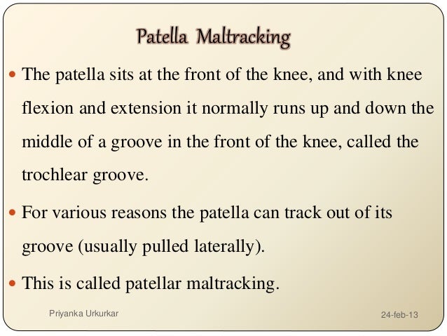 Patellofemoral pain syndrome (pfps)