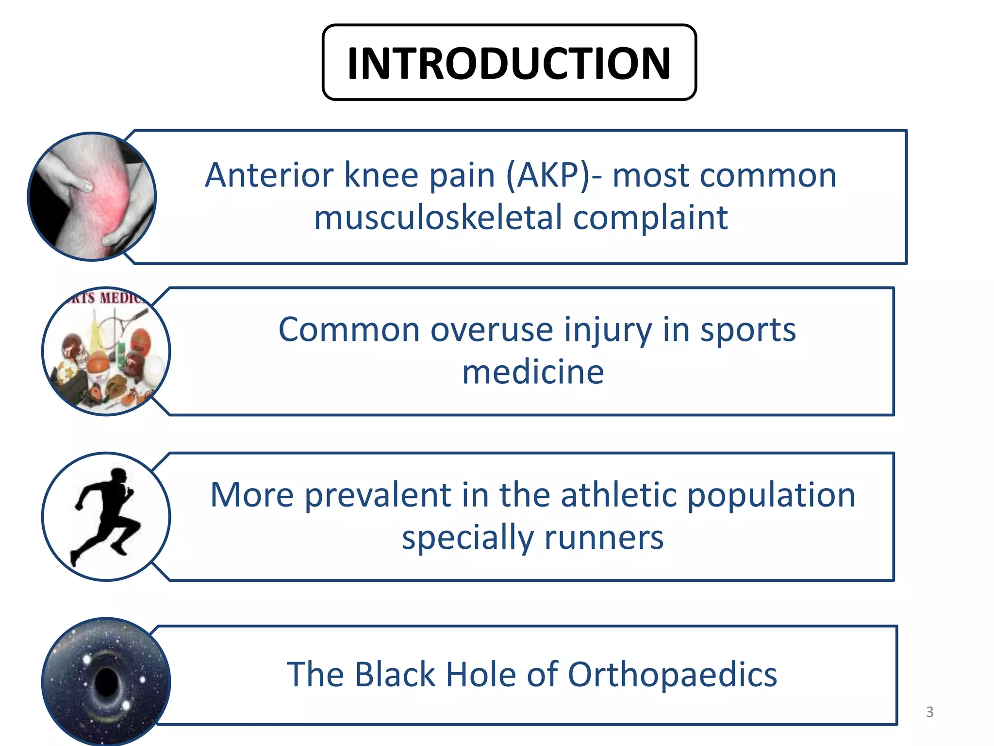 Patellofemoral pain syndrome (pfps) | PPTX | Death, Injury, or Military ...