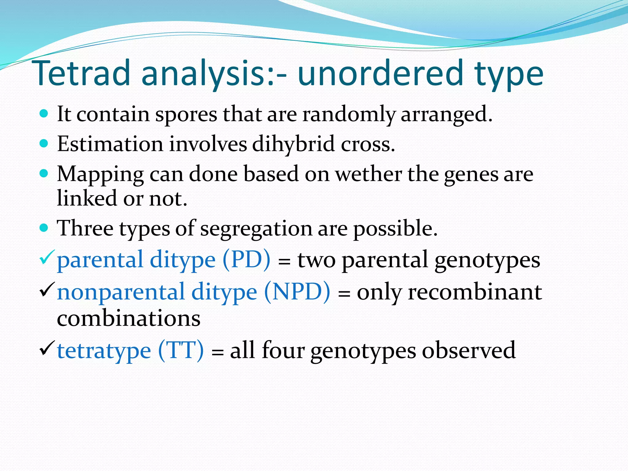 genetic linkage and gene mapping | PPTX