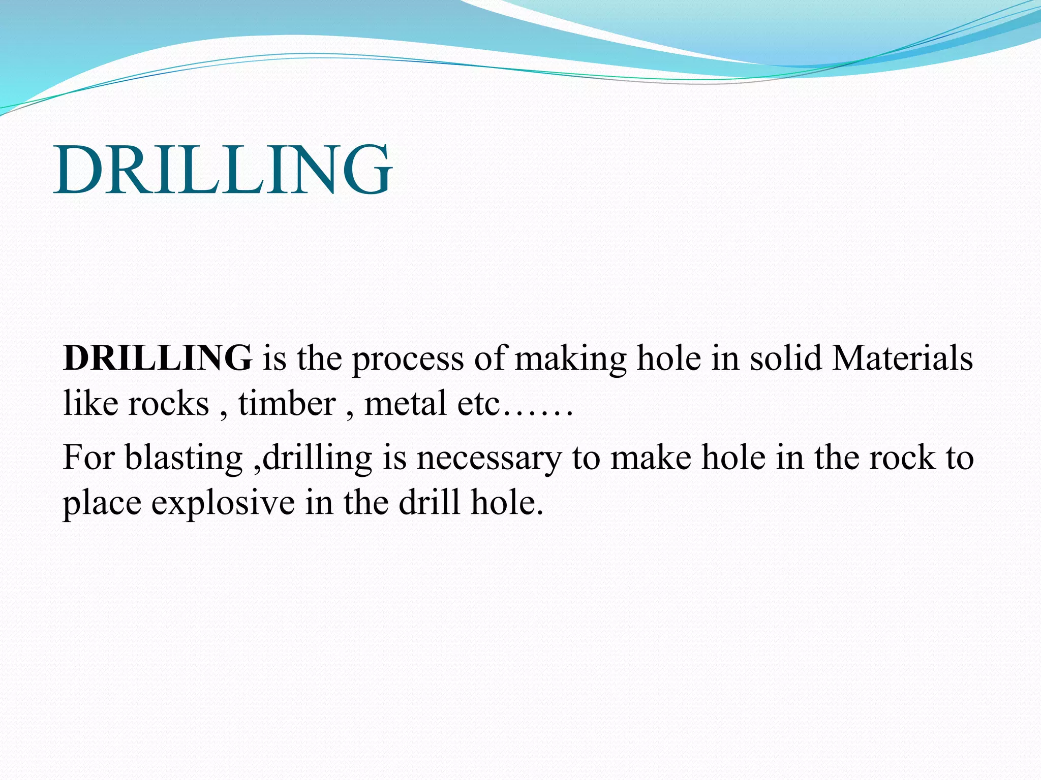 Drilling | PPT