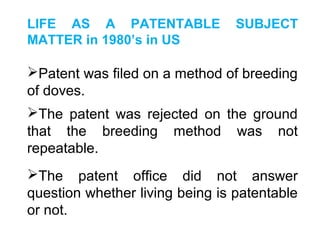 Patent In Molecular Biology | PPT