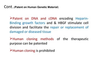 Patent In Molecular Biology | PPT