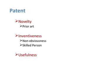 Patent In Molecular Biology | PPT