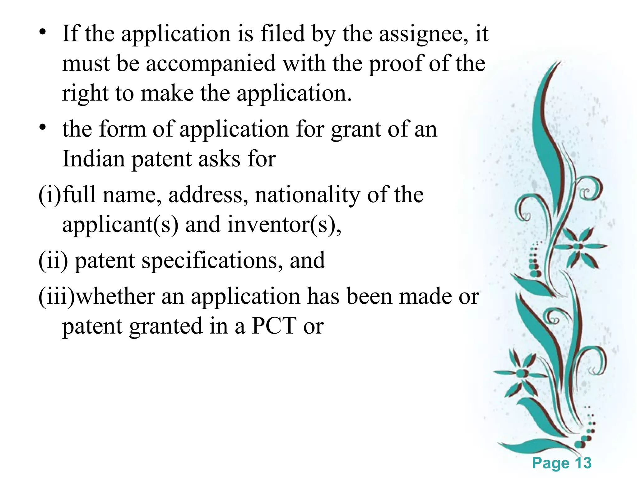 Patent | PPT