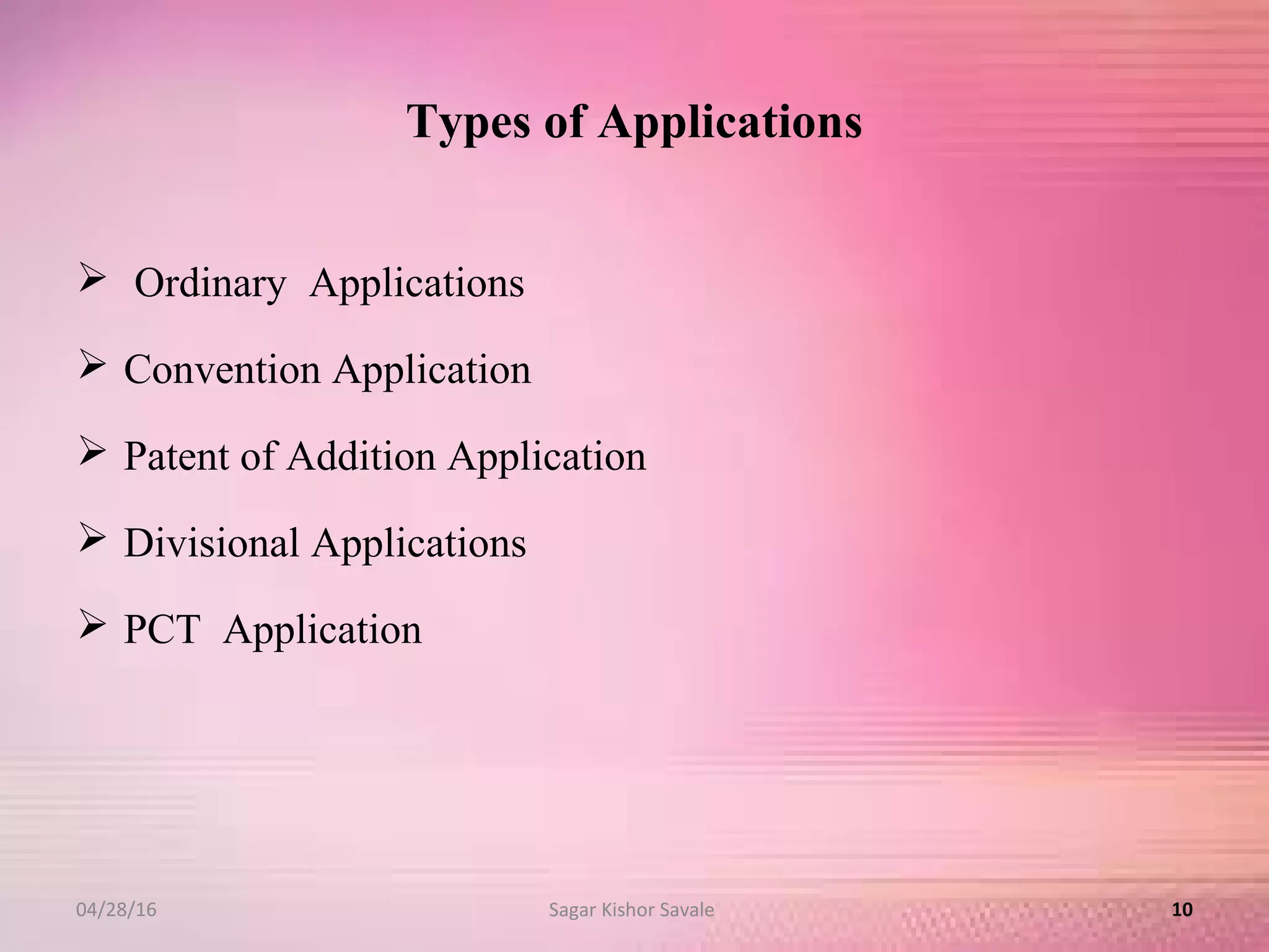 Patent | PPT
