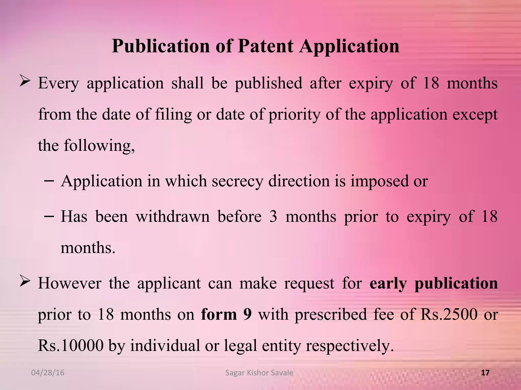 Patent | PPT