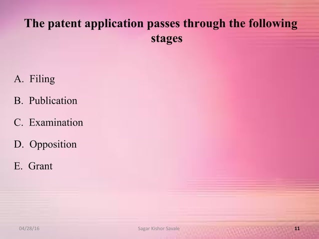 Patent | PPT