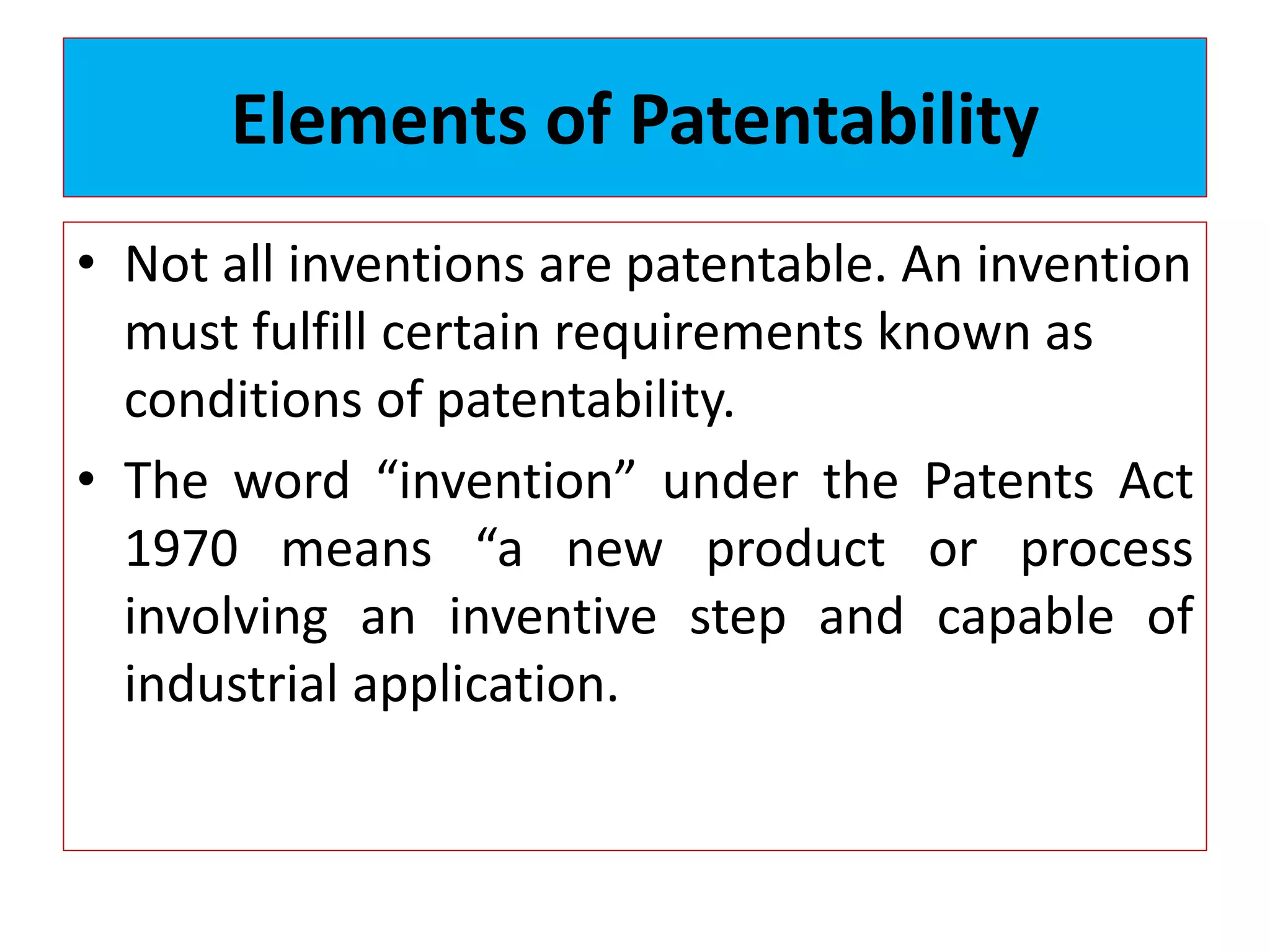 Patent | PPTX