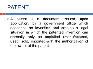Patent | PPT
