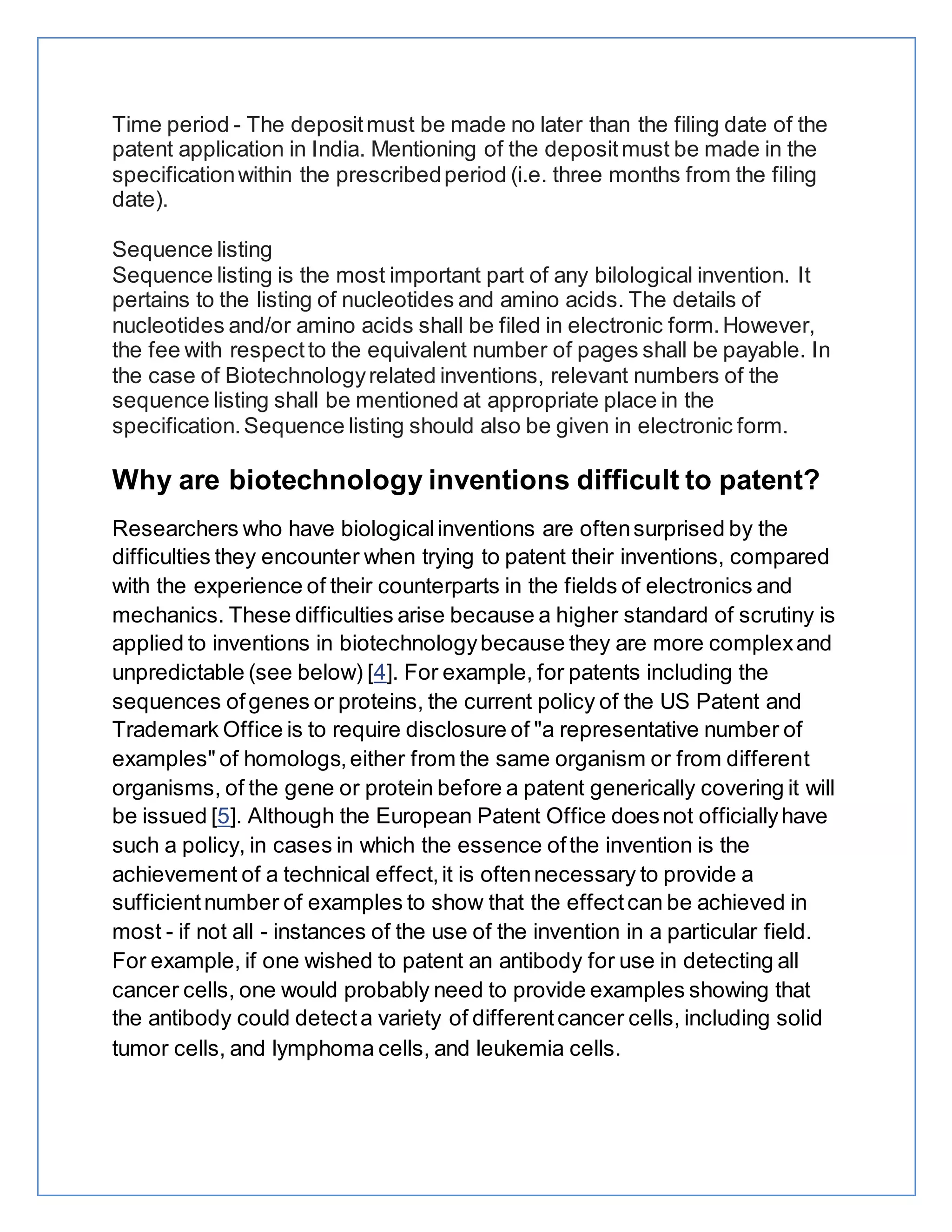 Patentable and Non Patentable Inventions | DOCX
