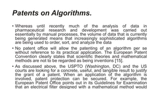 patent in pharmaceutical and healthcare computing | PPT