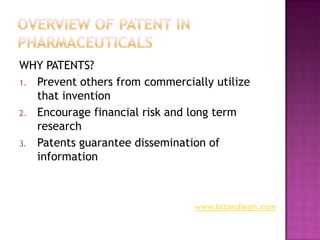 Patent Overview in Novartis Case ppt | PPTX