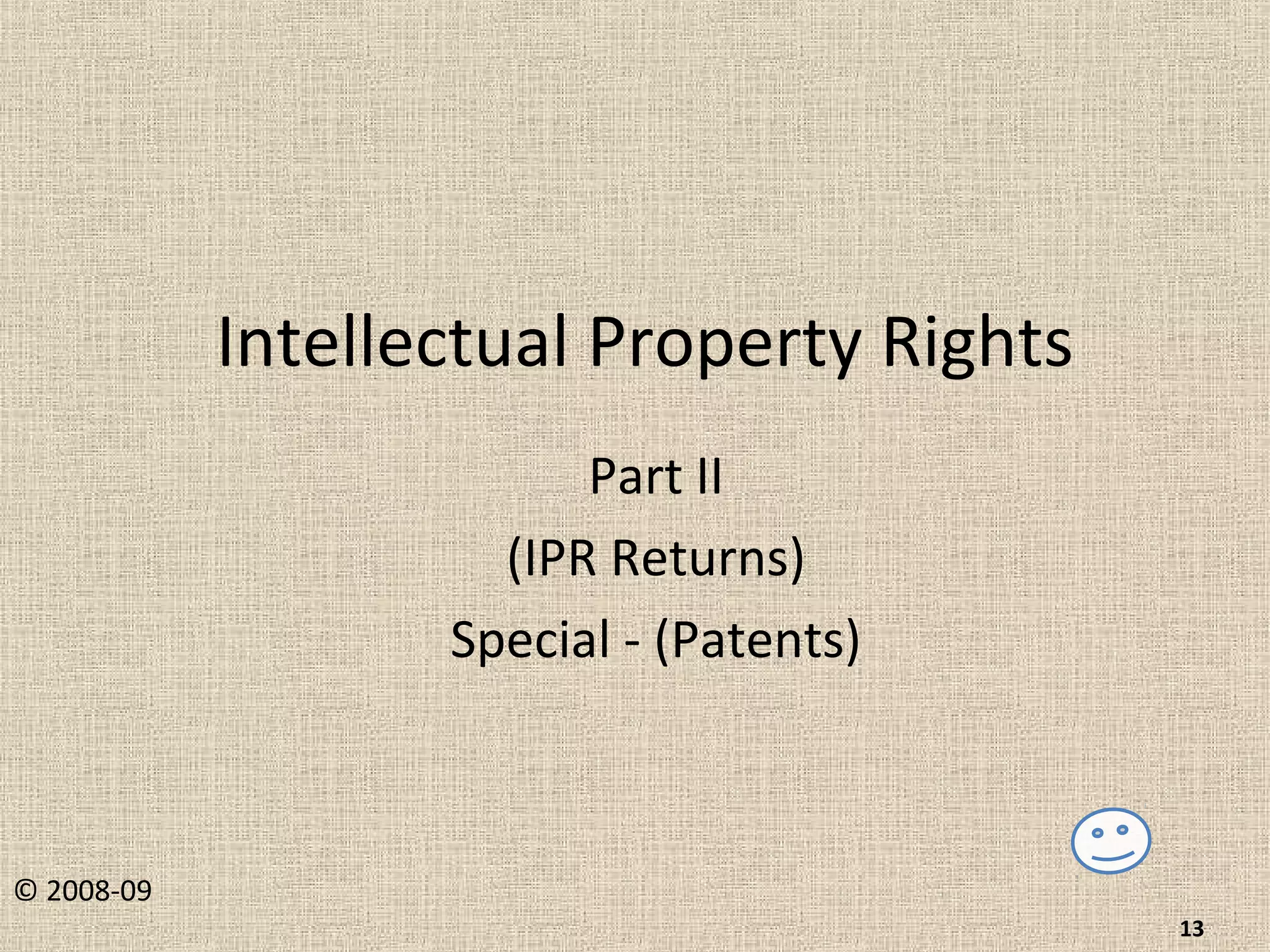 Intellectual Property Rights | PPT