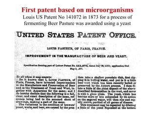 Patentability of live organisms | PPTX