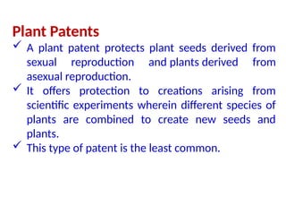 patentable subjects and protection in biotech.pptx