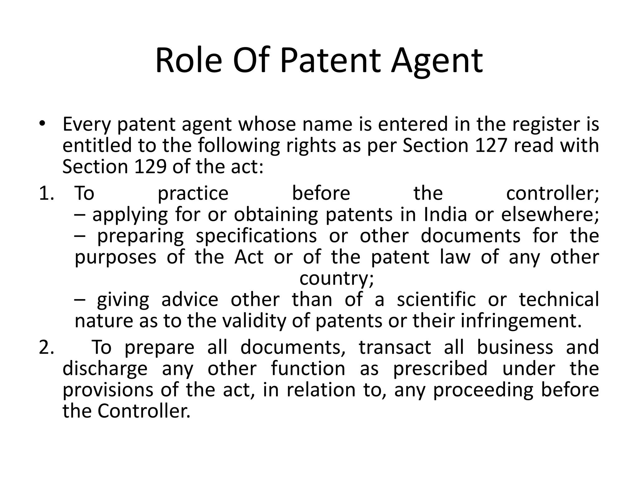 Patent agents.pptx