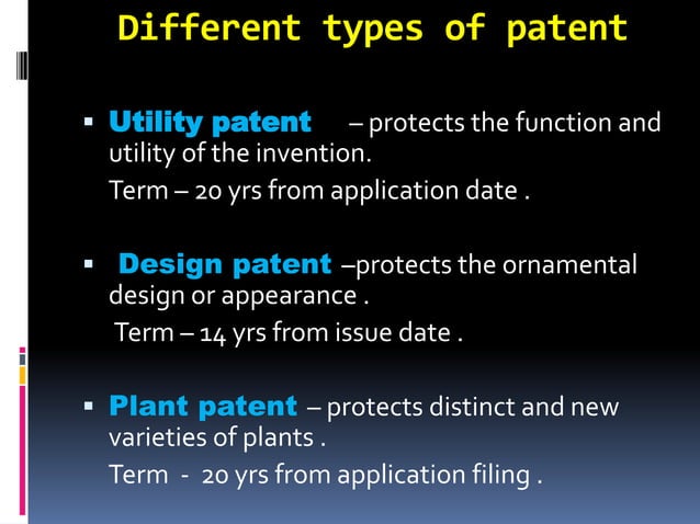 Patent and copyrights | PPT