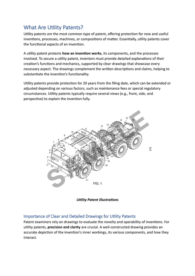 Patent Application Drawings: A Complete Guide to Utility and Design ...