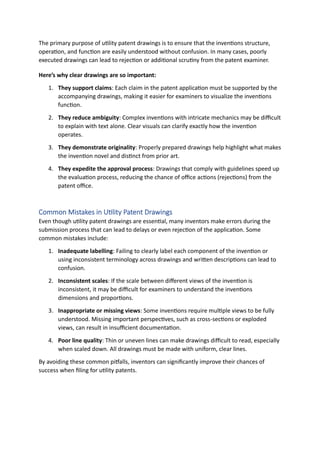 Patent Application Drawings: A Complete Guide to Utility and Design ...
