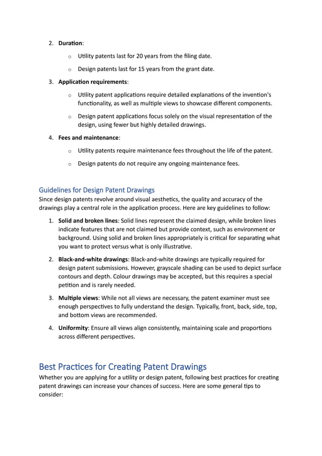 Patent Application Drawings: A Complete Guide to Utility and Design ...