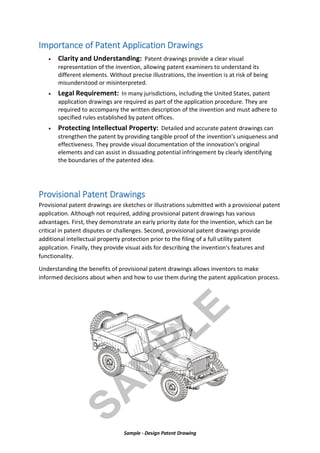Mastering Patent Drawings: A Comprehensive Guide for Utility and Design Patents | InventionIP | PDF