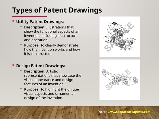 Patent Application Drawings | Utility and Design Patents | The Patent Experts | PPTX