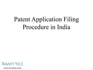 Patent application filing procedure | PPTX