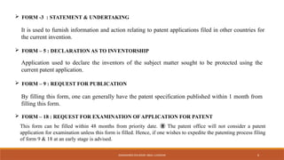 PATENT APPLICATION FORMS & GUIDELINES- DHANASHREE KOLHEKAR.pptx