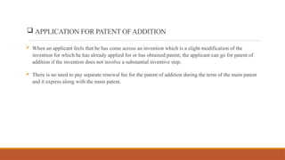 PATENT APPLICATION FORMS & GUIDELINES.pptx