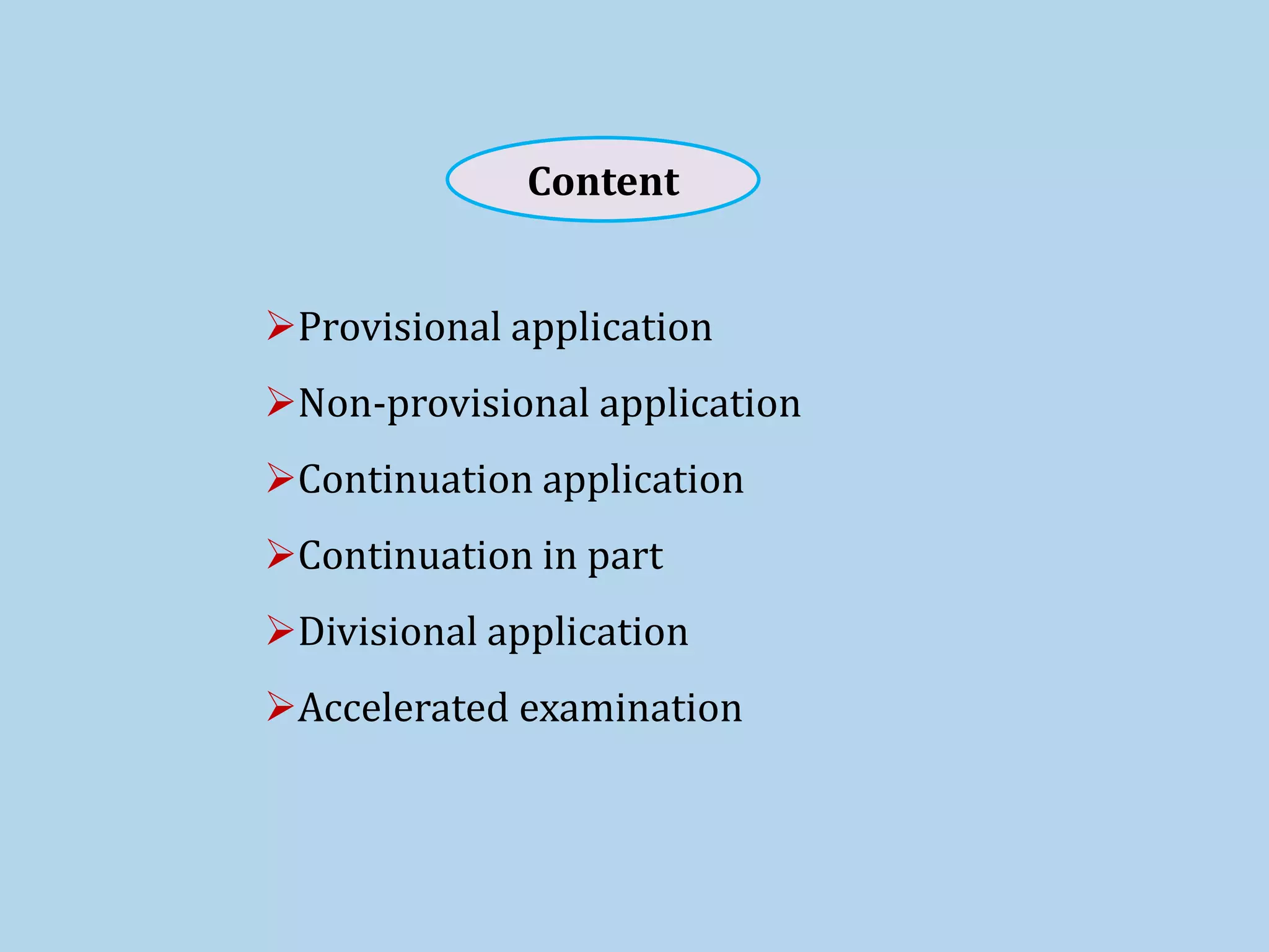 "Patent Applications" | PPTX